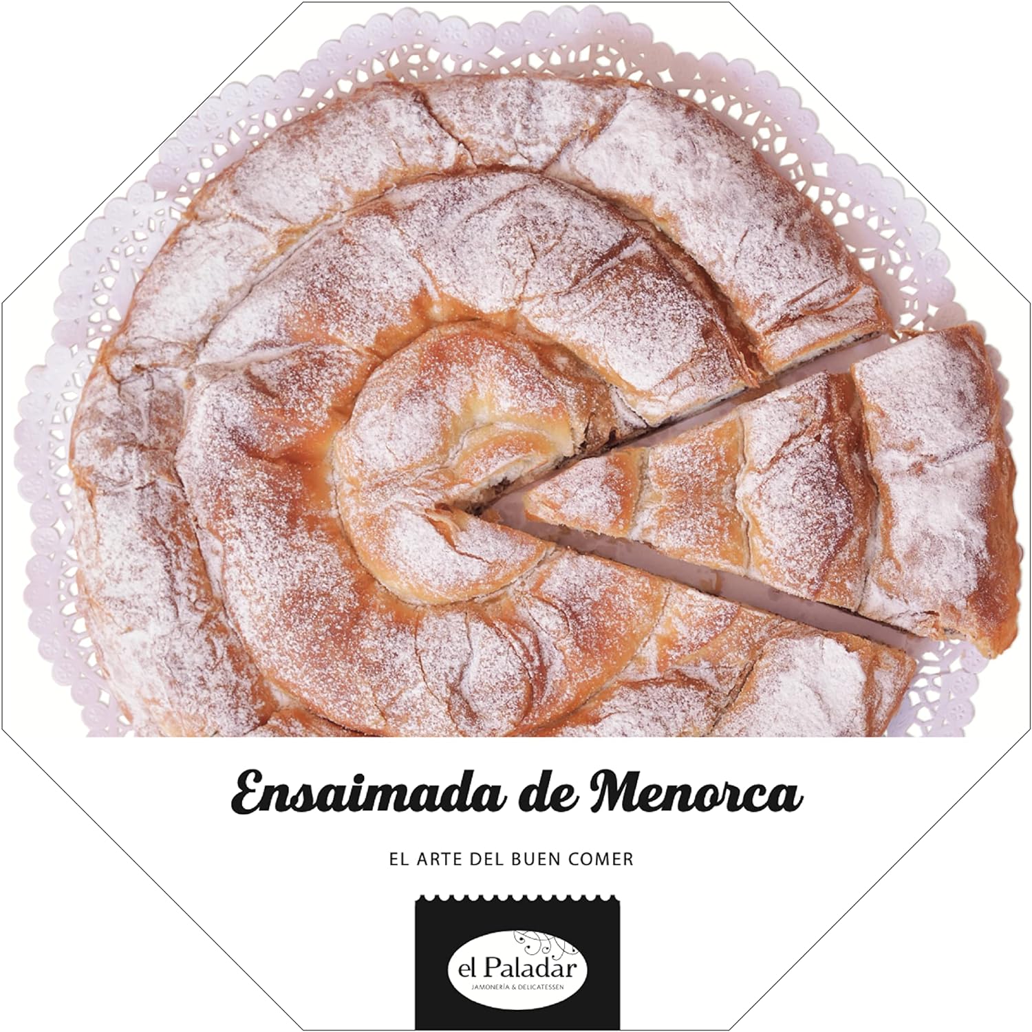 PACK 3 Ensaimadas Sabor Choco 700-750g. aprox. unid. "Elaboradas en ...